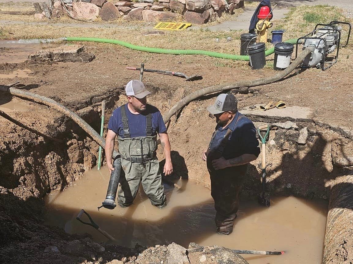 Water Line Break Leads to Interruption in Water Service